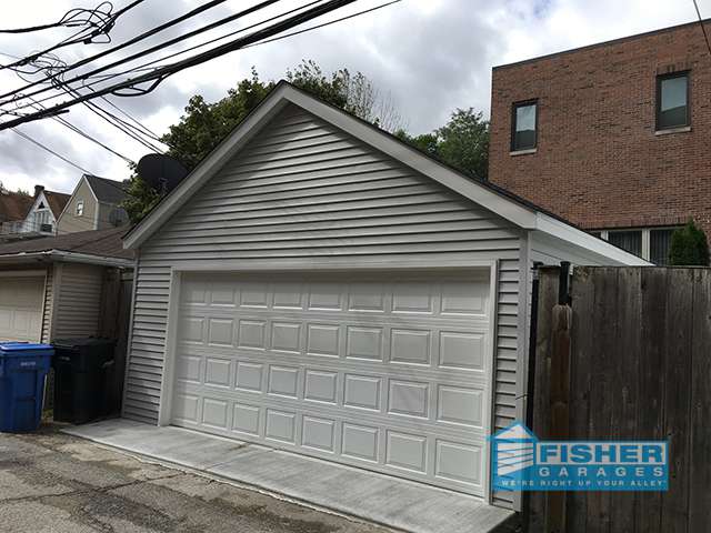New Garage Lakeview - Fisher Garages