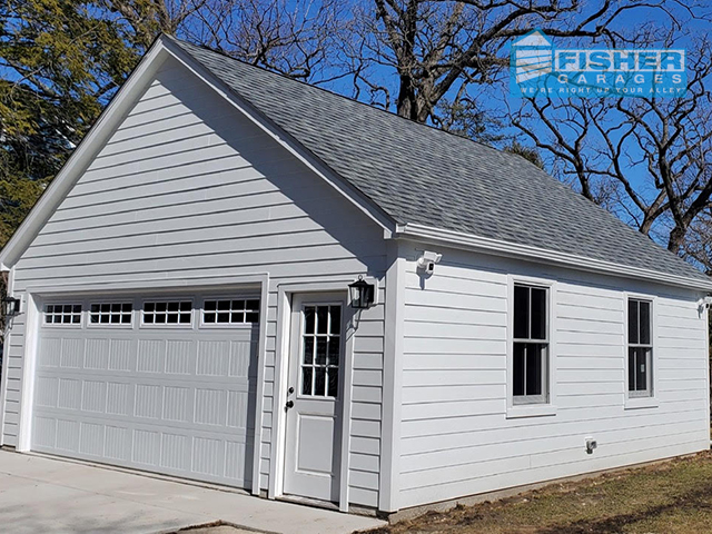 New Garage Wilmette - Fisher Garages